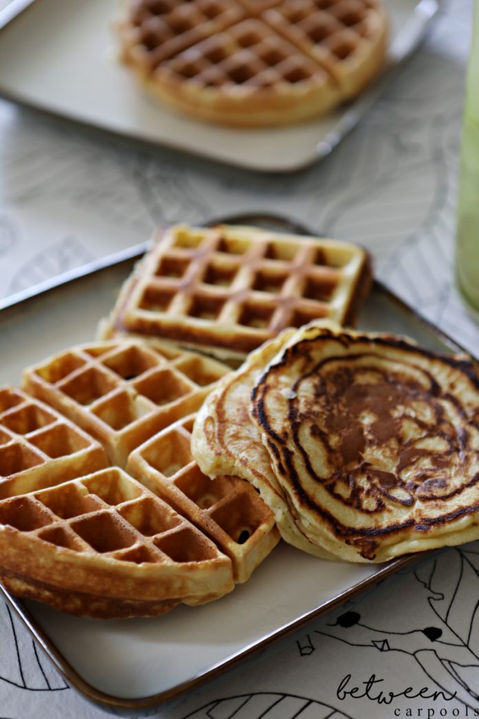 We Collected The Best Waffle & Pancake Recipes - Between Carpools