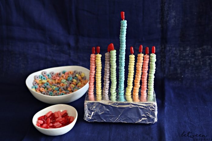 Fun Menorah Project To Occupy Kids Of All Ages - Between Carpools