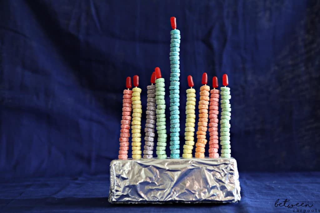 Fun Menorah Project To Occupy Kids Of All Ages - Between Carpools
