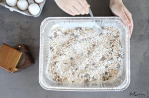 No Mixer, No Bowl Oatmeal Squares - Between Carpools