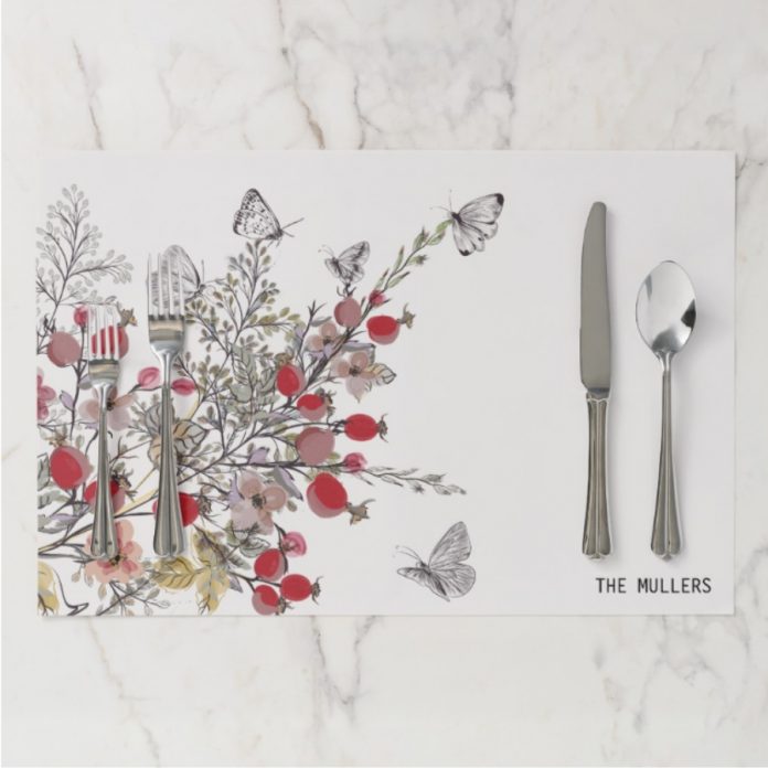 The Perfect Placemats and Napkins For Shavuos - Between Carpools