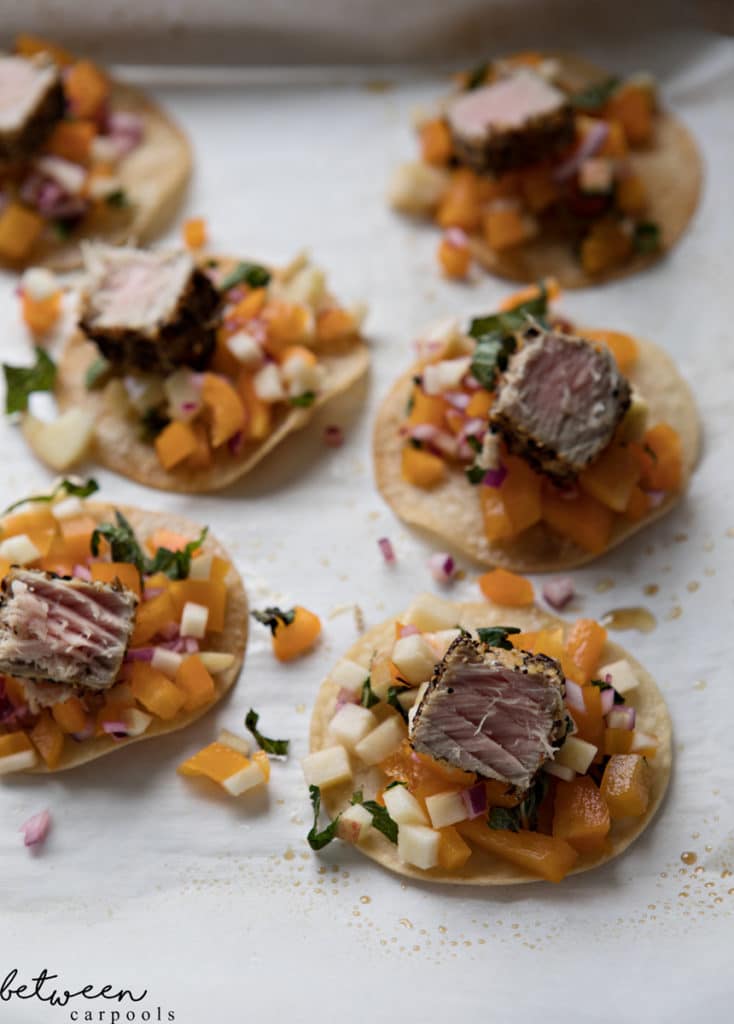 These Tuna Bites Are the Perfect Summer Appetizer - Between Carpools