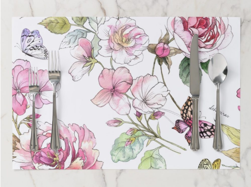 The Perfect Placemats and Napkins For Shavuos - Between Carpools