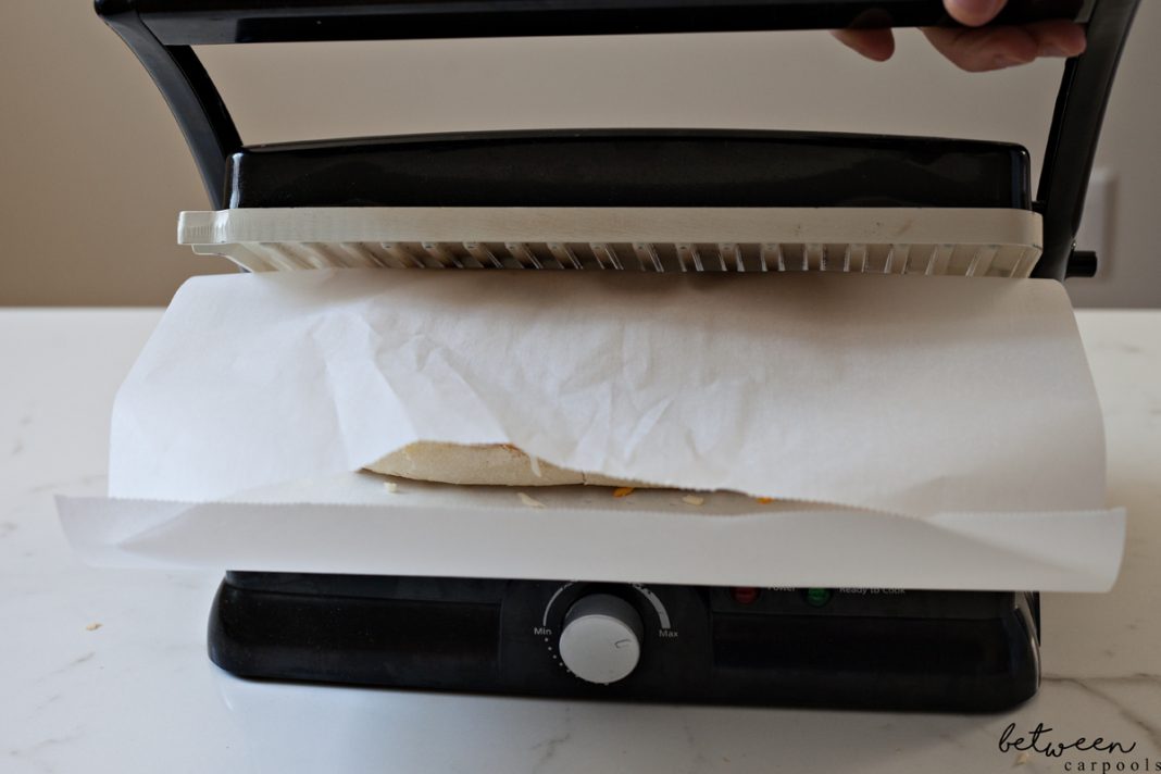 One Genius Trick To Keep Your Panini Maker Clean - Between Carpools