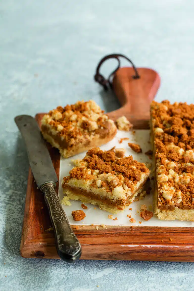 Yum! Naomi’s Lotus Butter Cookie Bars - Between Carpools