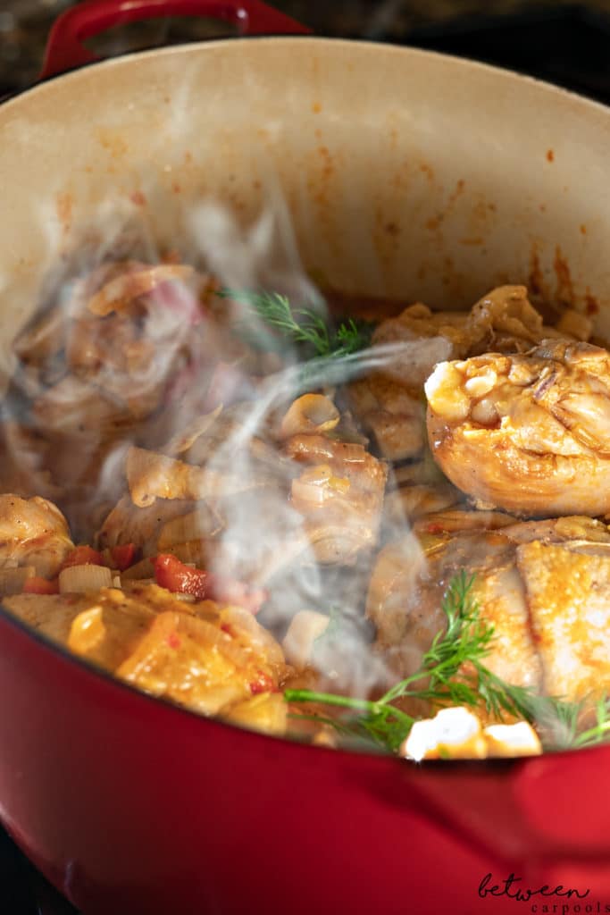 Pollo Alla Cacciatora: Ima's Chicken I Dream About - Between Carpools