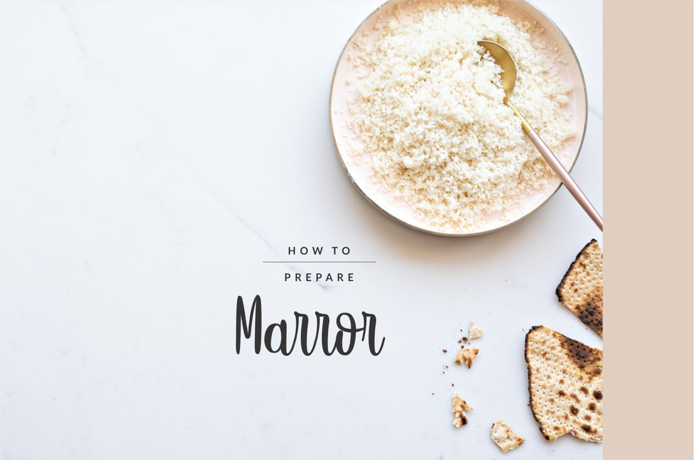 Basics: How To Prepare Marror (Horseradish) - Between Carpools