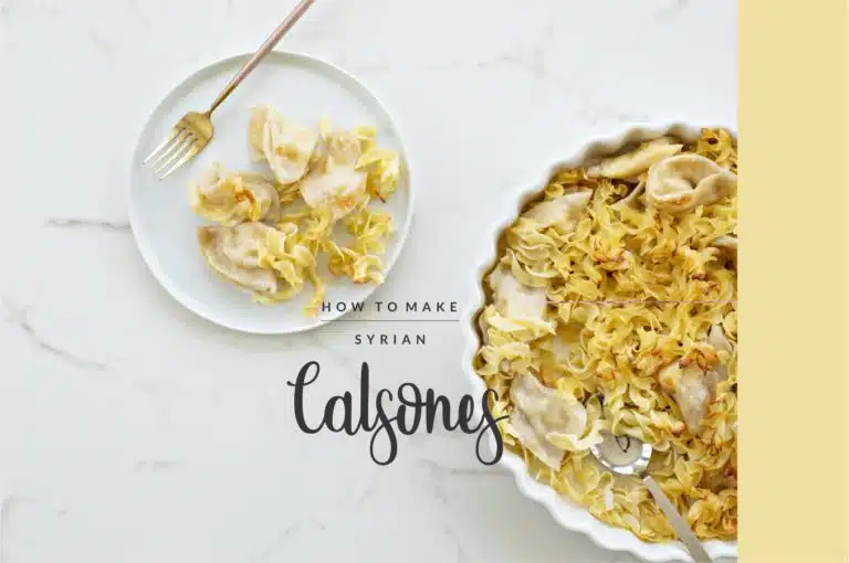 Basics: Easy, Cheesy, Buttery Syrian Calsones - Between Carpools