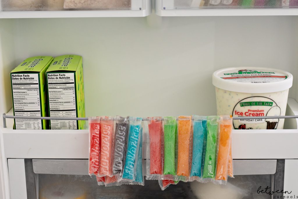 The Mess-Free Way To Freeze Mini Freeze Pops - Between Carpools