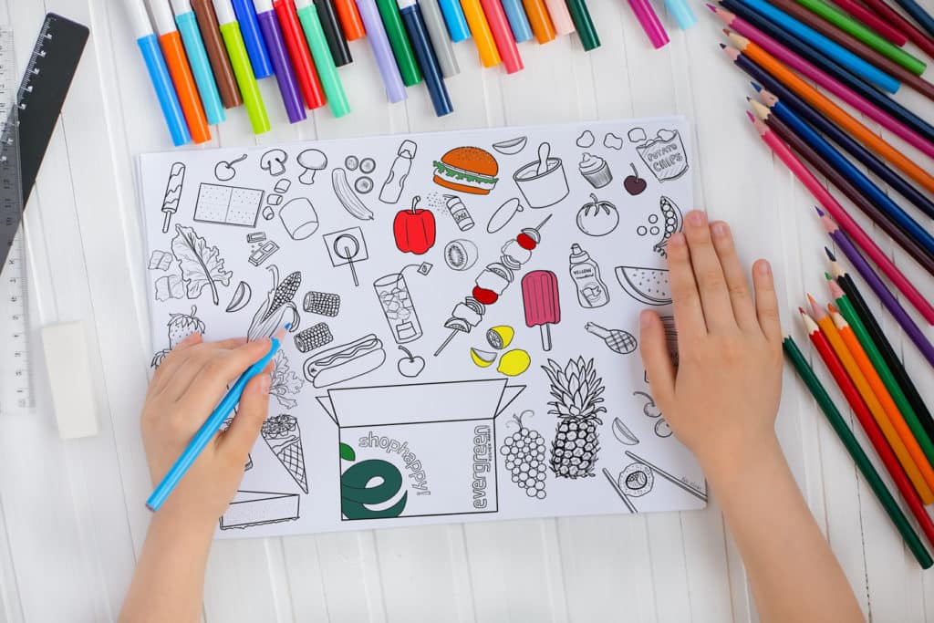 coloring pages - Between Carpools