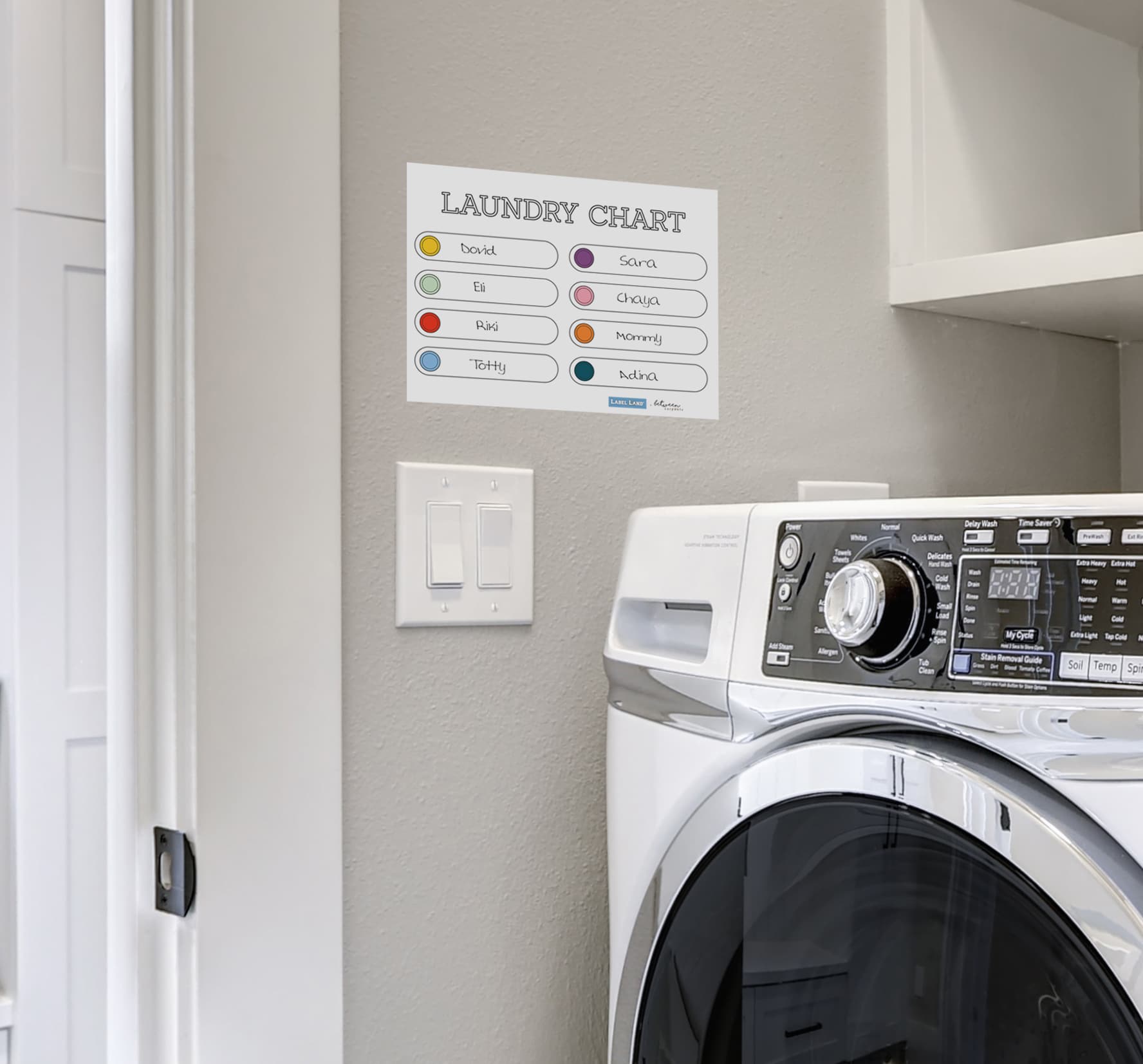 Color Chart For Laundry at Brent Vangundy blog