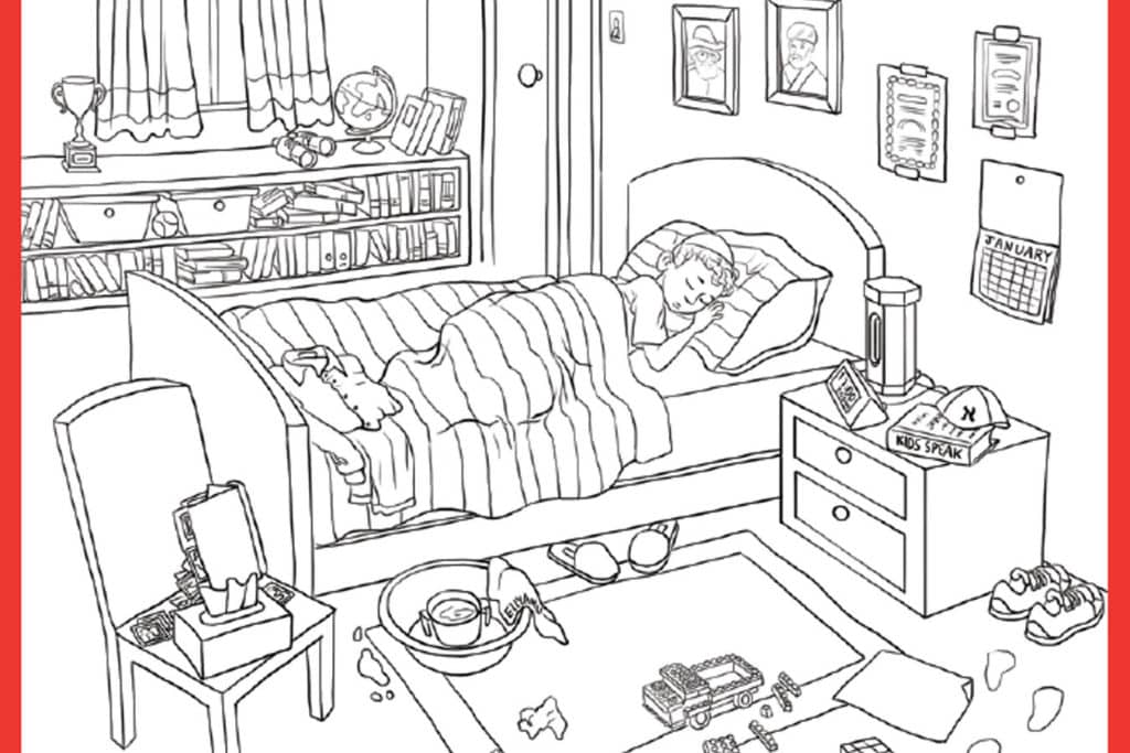 coloring pages - Between Carpools