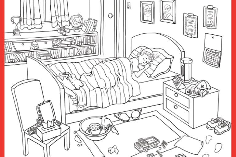 Today’s Activity. New Morning Routine Coloring Pages! Free Download ...