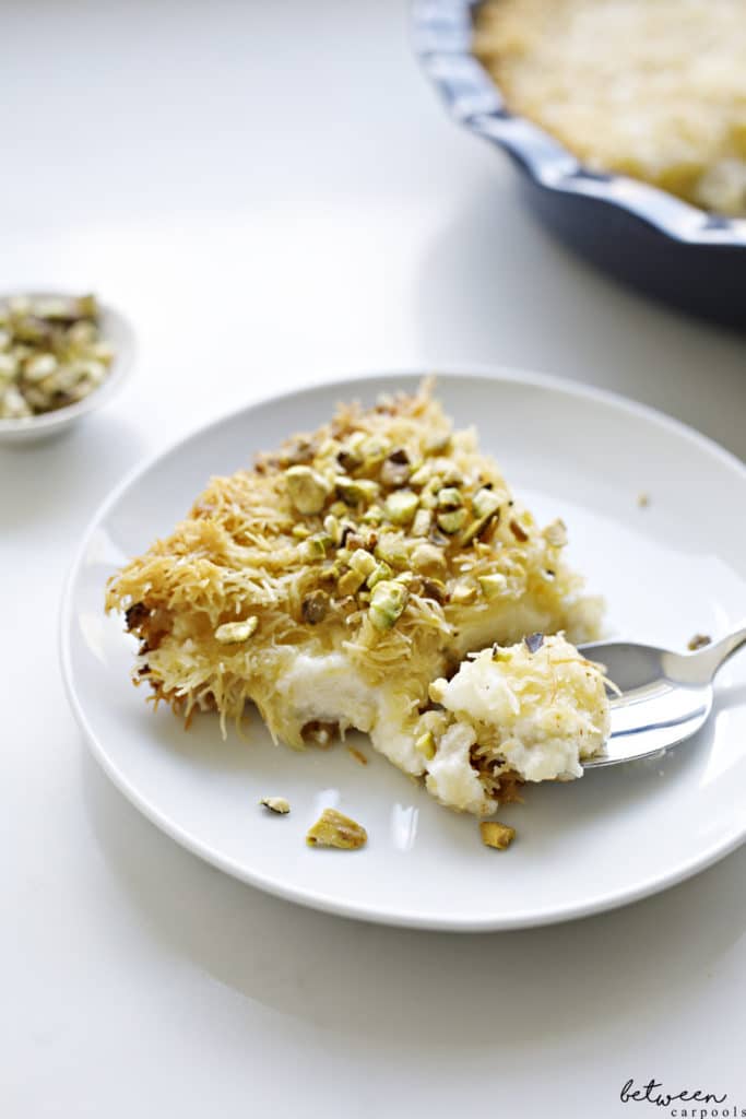 Knafeh: the Syrian Answer to Cheesecake - Between Carpools