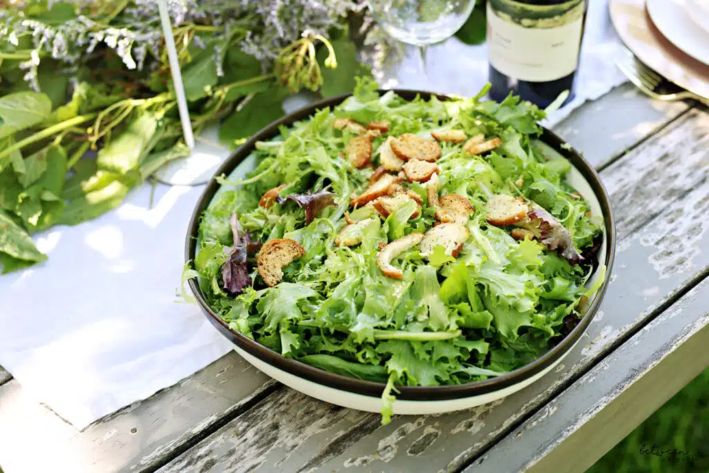 This Bagel Chip Caesar Salad Has Just the Perfect Twist - Between Carpools