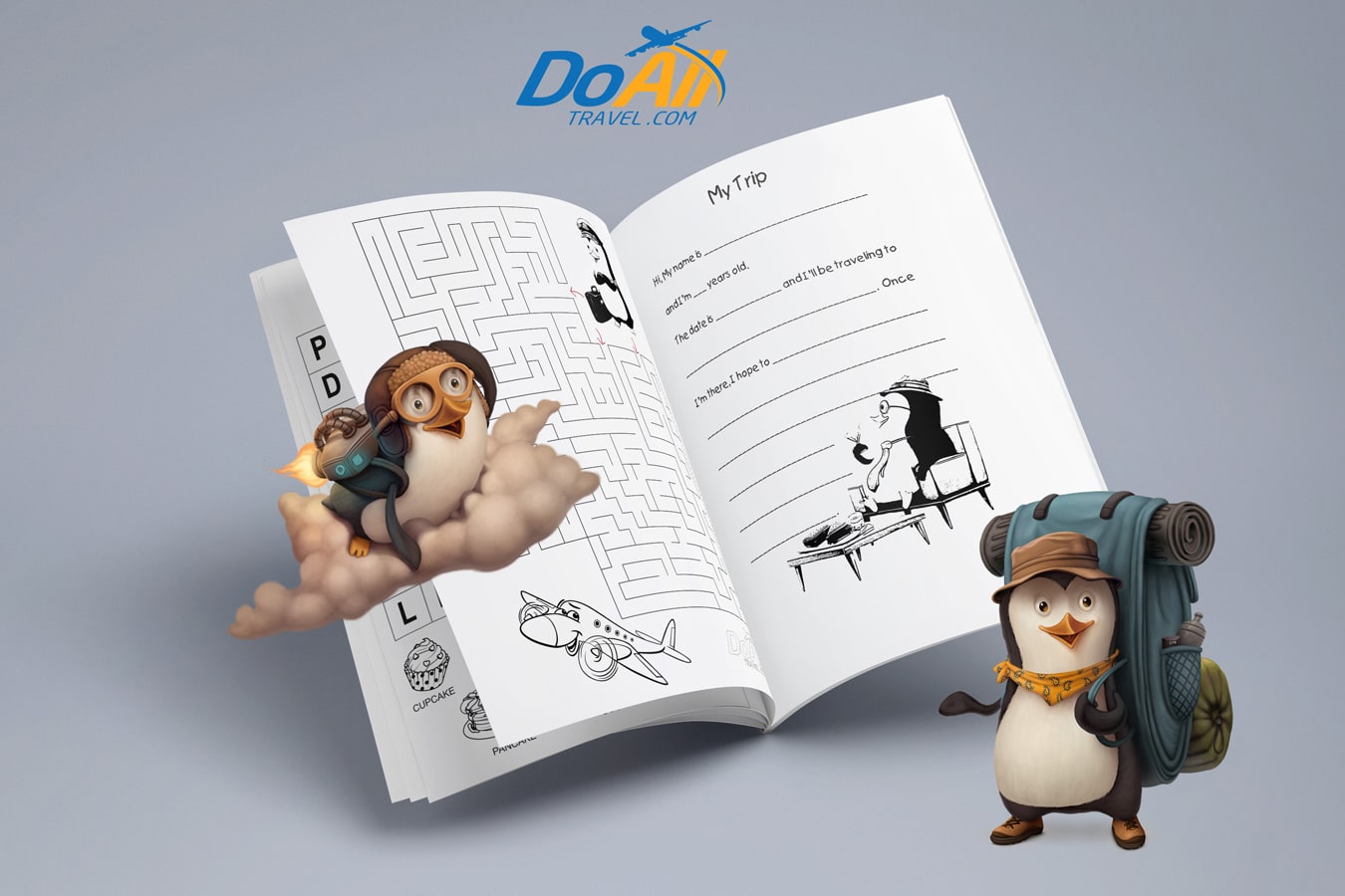 Free Download Our Kid s Travel Activity Book Is Here Between Carpools