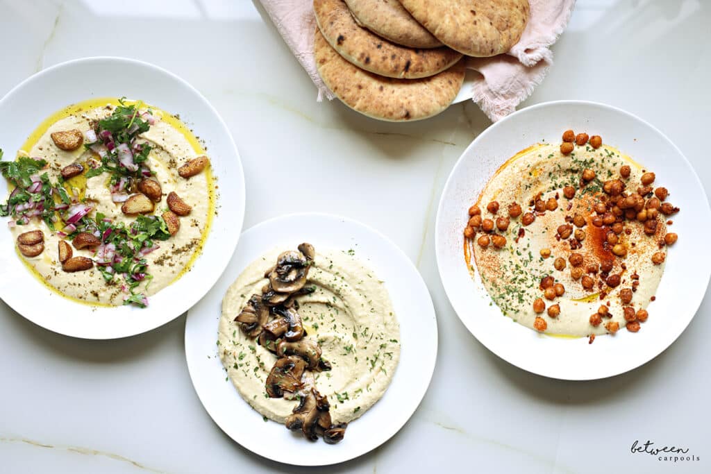 Basics: Make Your Own Amazing Hummus/Chummus - Between Carpools
