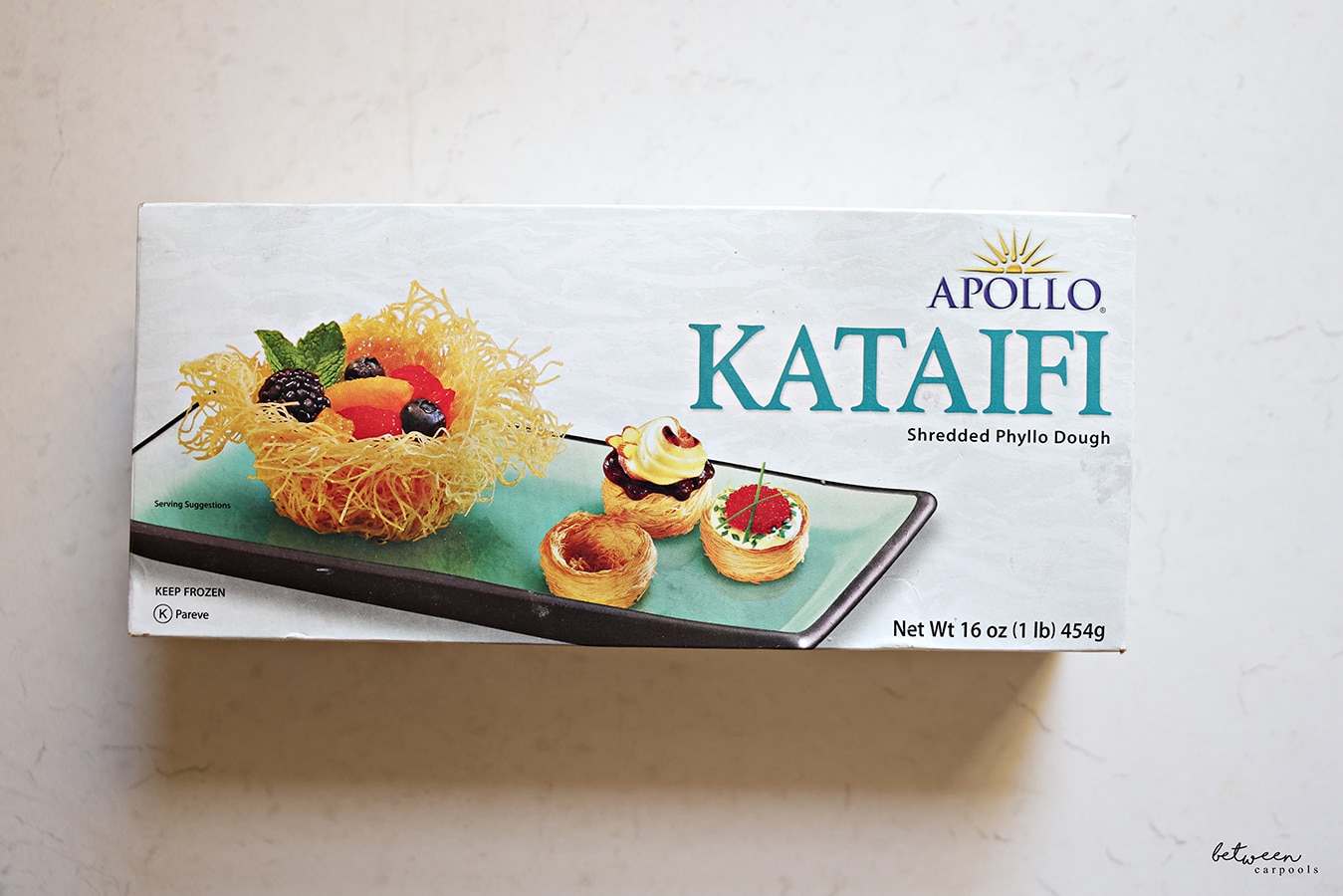 Outrageous Kanafe Ice Cream - Between Carpools