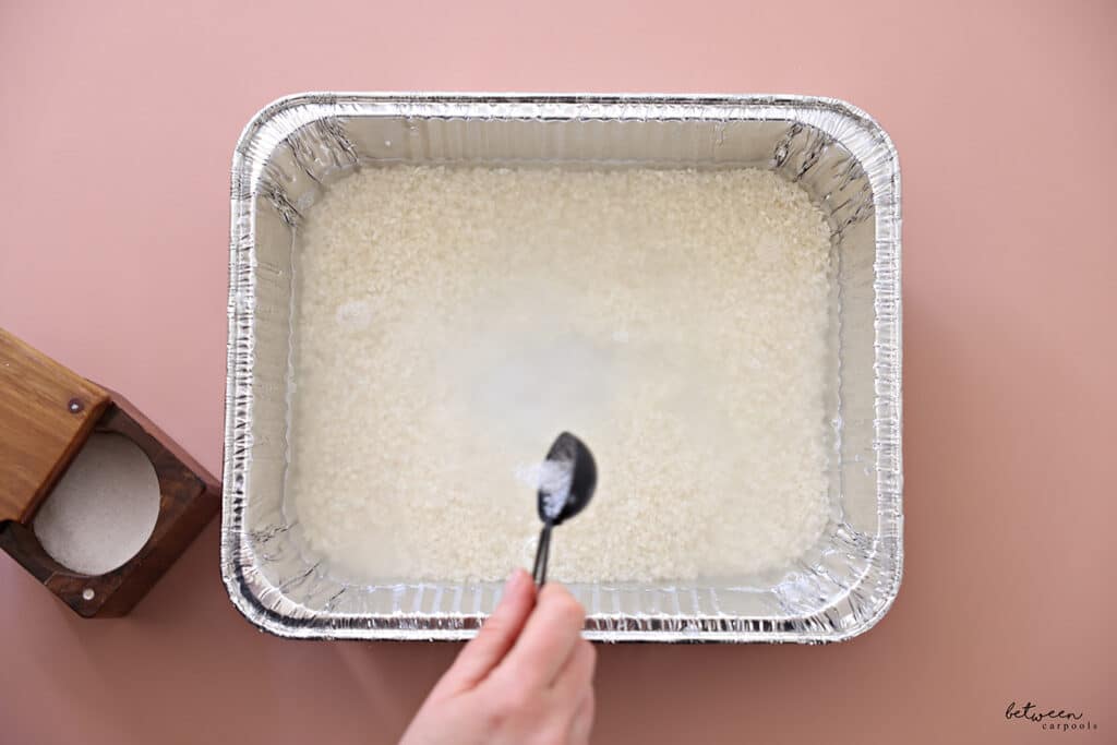 The 9x13 Life: Sushi Rice in the Oven - Between Carpools