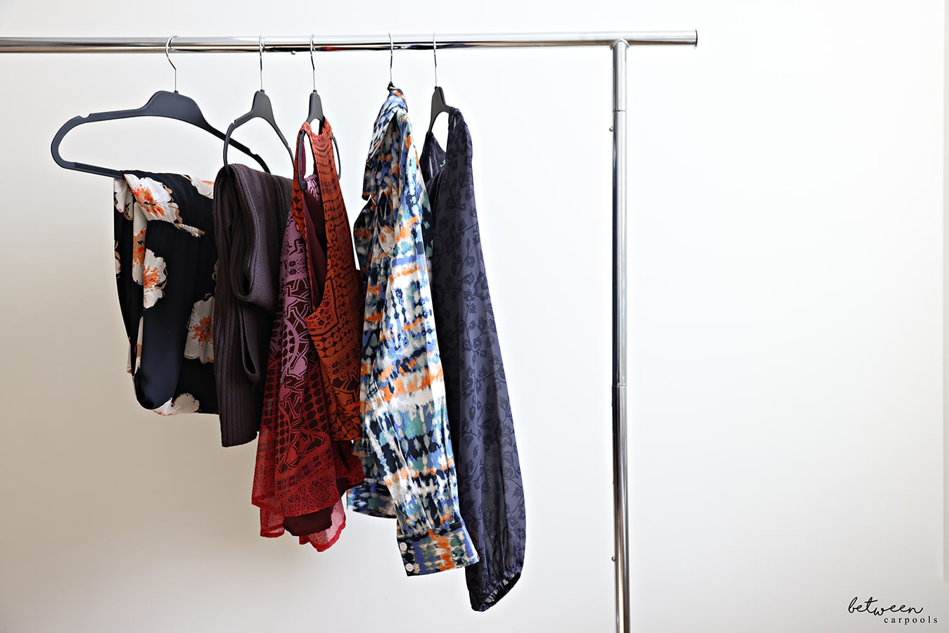 Our Solution For Hanging Long Dresses Between Carpools Our Solution For Hanging Long Dresses Between Carpools