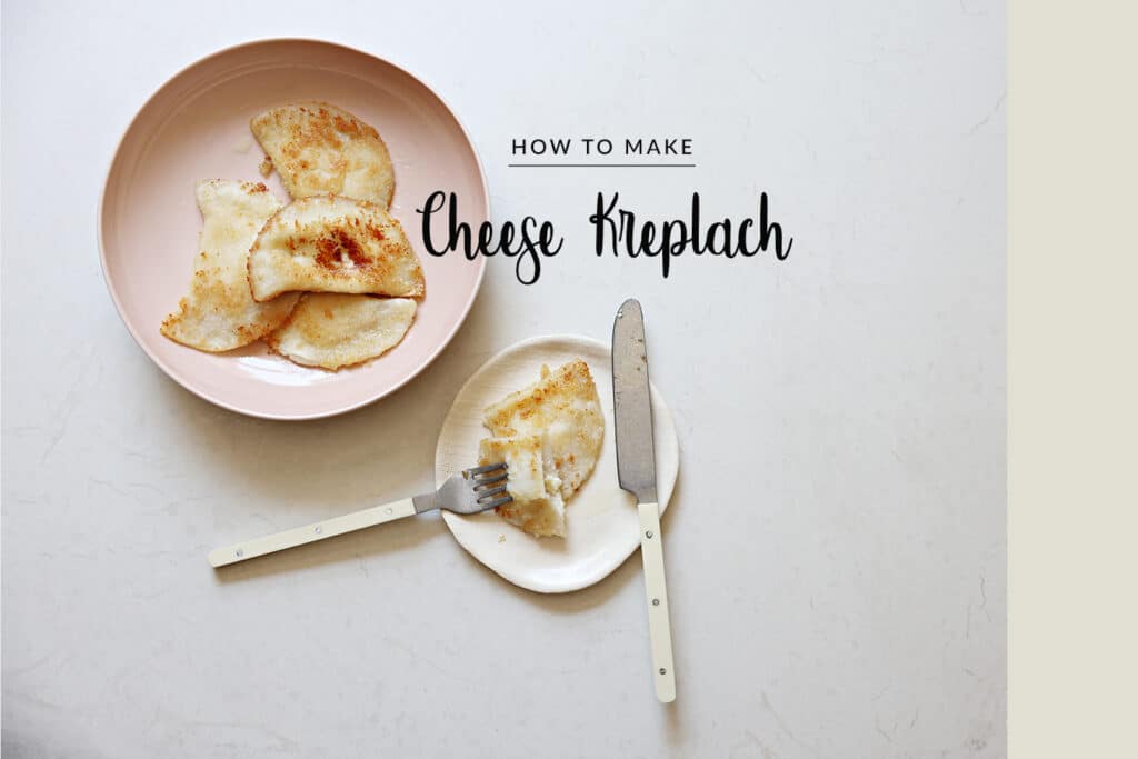 Basics: Cheese Kreplach - Between Carpools