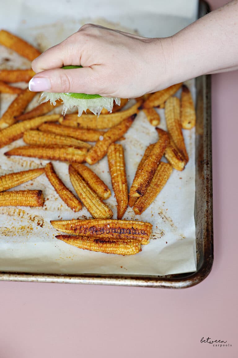 Baby Corn Riblets - Between Carpools