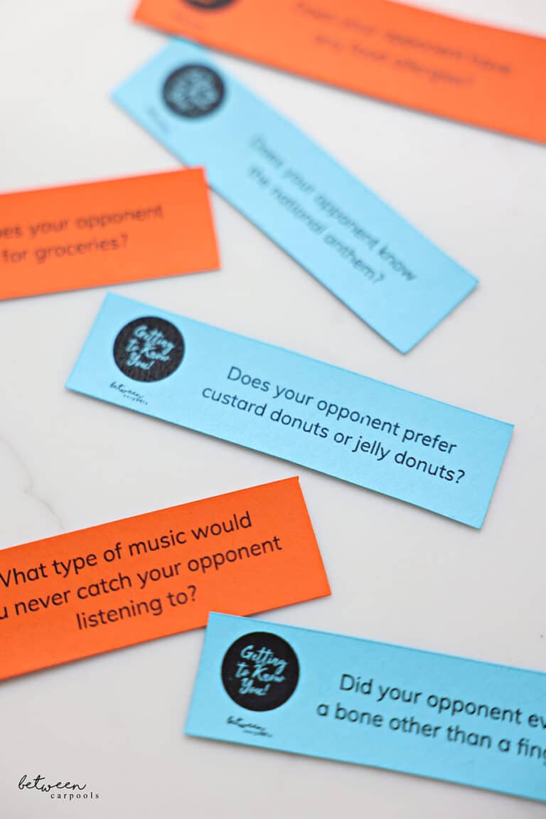 The Getting-to-Know-You Game - Between Carpools