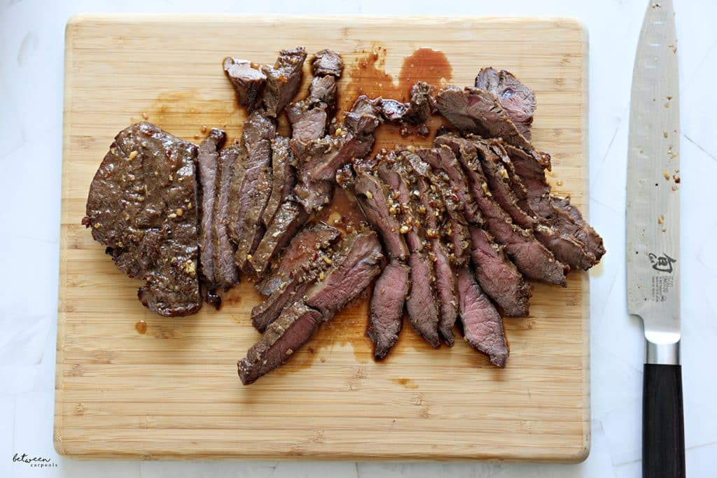 That Perfect London Broil Summer Salad - Between Carpools